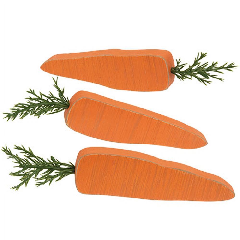 3/Set Chunky Wooden Carrot Bundle - Walmart.com