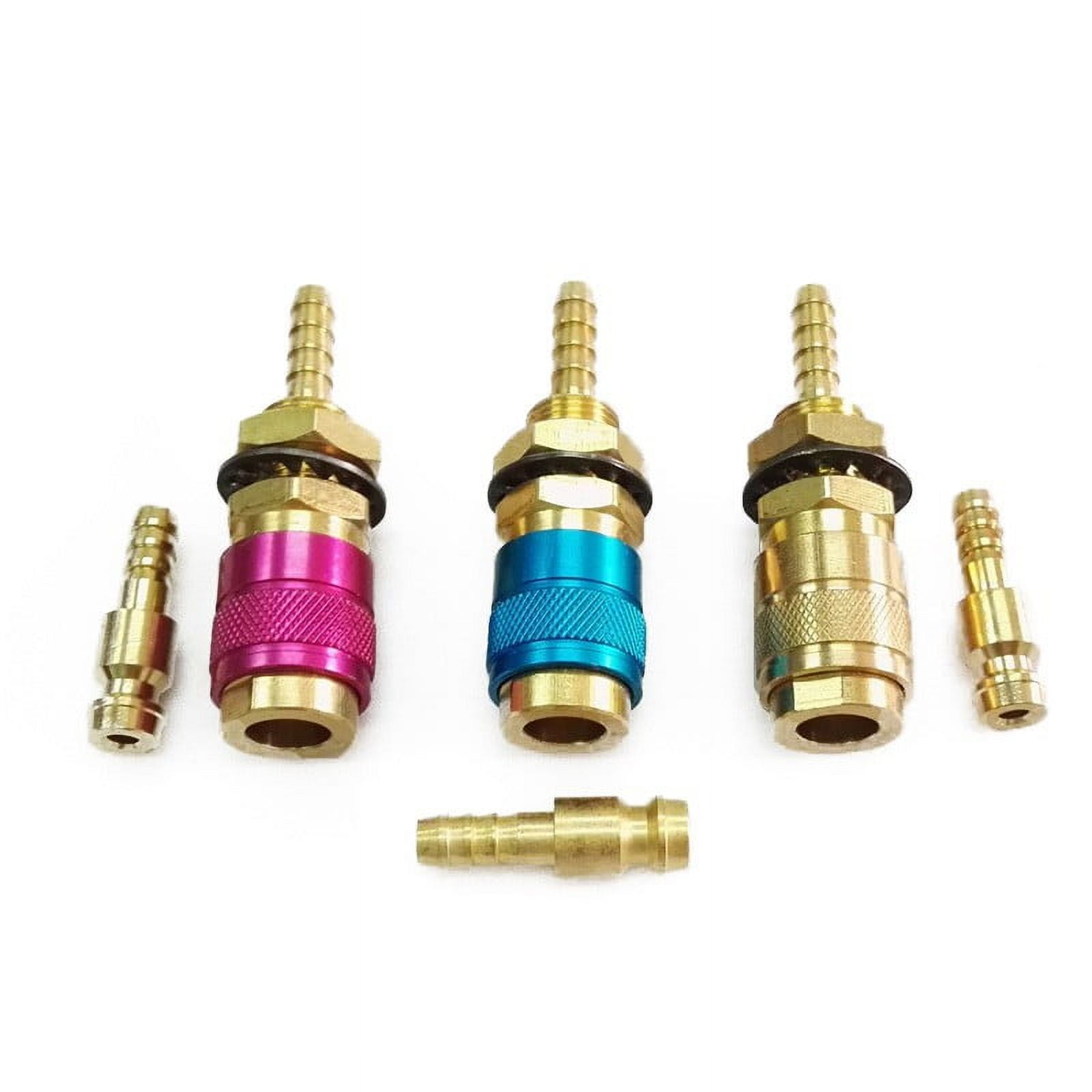 3 Set Gas & Water Quick Connectors for MIG TIG Welder Torch Welding ...