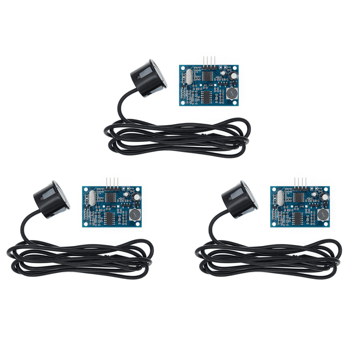3 Set JSN-SR04T Integrated Ultrasonic Module Distance Measuring ...