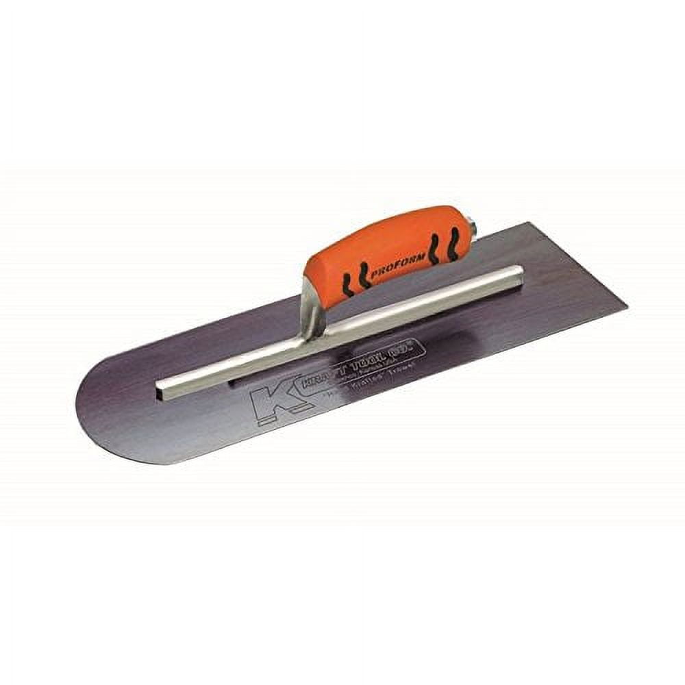 3 Set Kraft Tool CF284BPF Blue Steel Round End-Square Back Cement ...