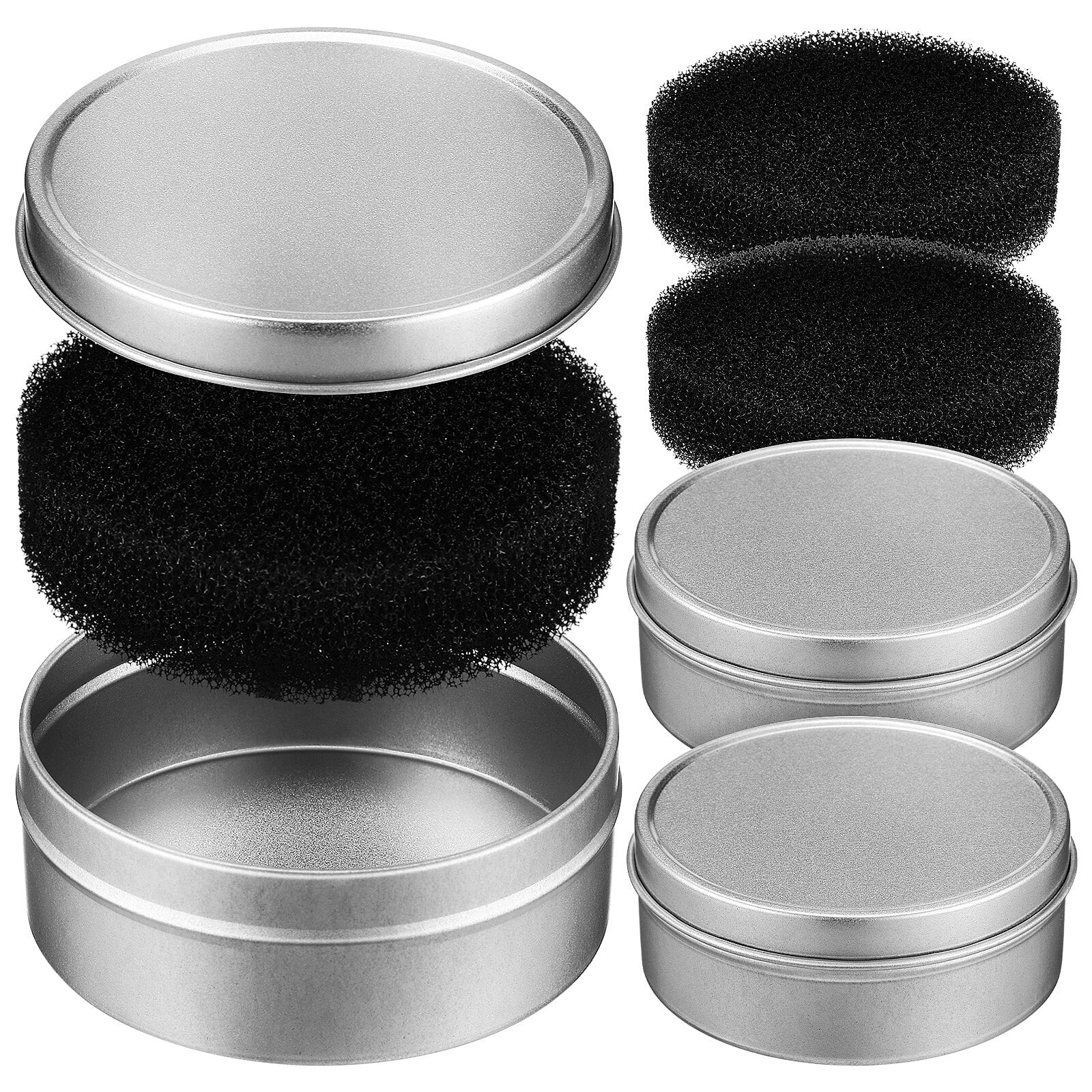 3 Set Make-up Brush Cleaners Sponges Quick Changing Color Sponges ...