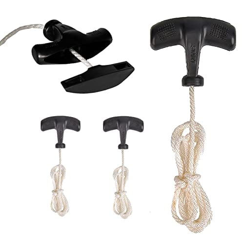3 Set Pull Cord Start Rope w/New Recoil Starter Handle for Predator 212 ...