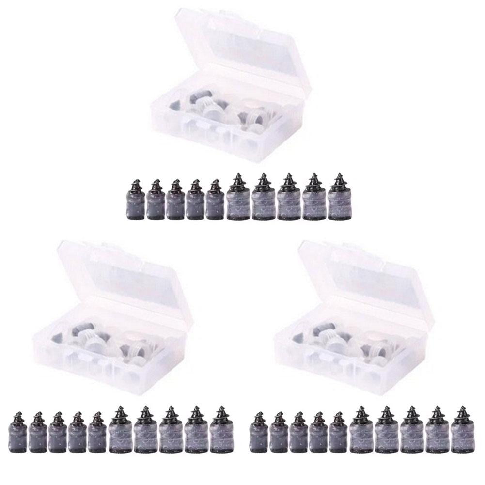 3 Set Self-Service Vacuum Tire Repair Kit, Rubber Screw Nail Plugs for ...