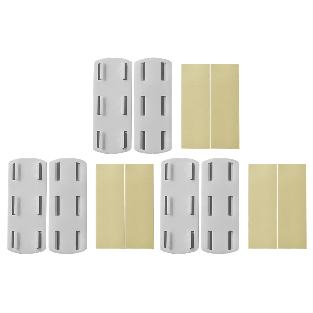 3 Set Traceless Punch Free Fixator Wall-mounted Cable Patch Panel ...