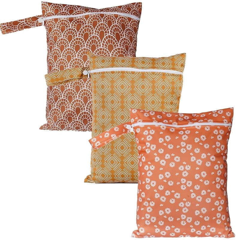 3 Set Wet Bag Storage Bag Waterproof Washable Travel Bags, Beach, Pool ...