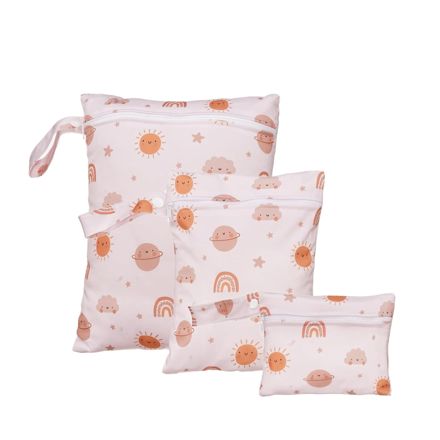 3 Set Wet Bag Storage Bag Zipper Waterproof Washable Travel Bags, Beach ...