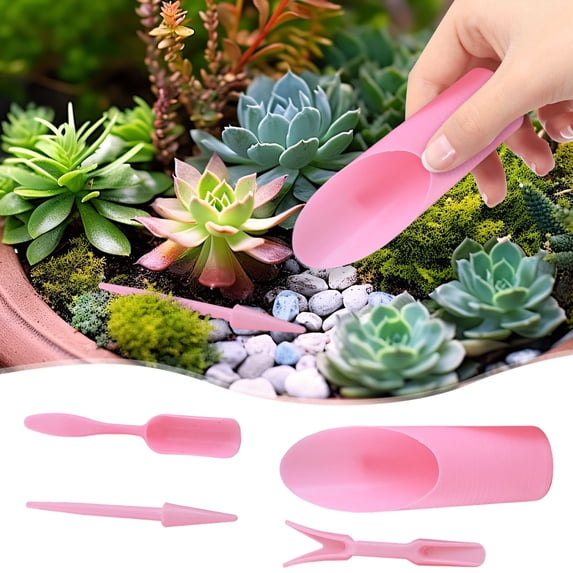 3 Set of 4pcs Mini Garden Tools Plants Cultivation Tool Indoor Plants ...