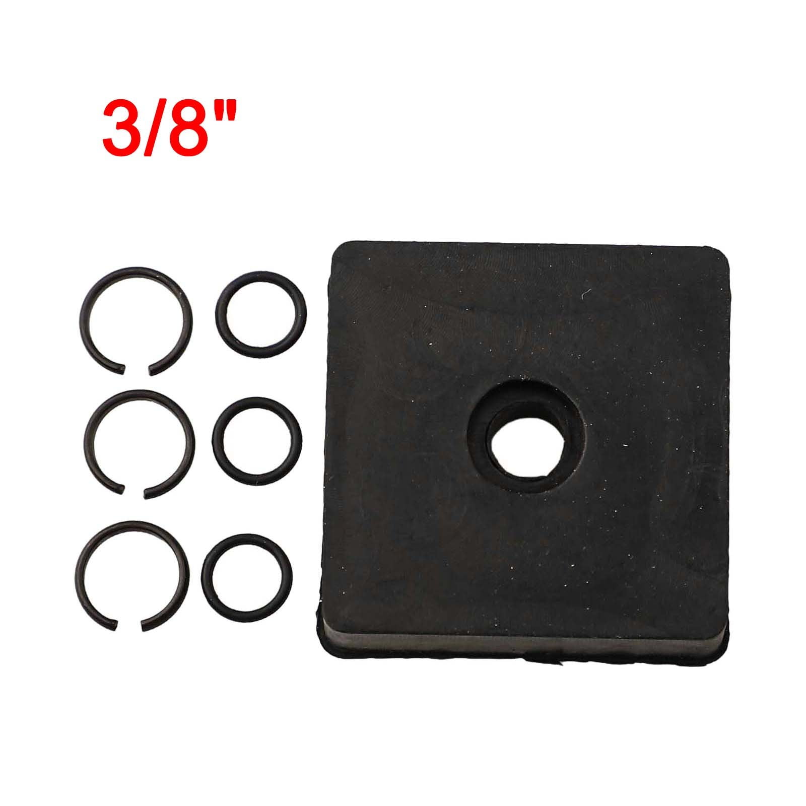 3 Sets 3/8 Inch Wrench Retaining Ring Clip With O-Ring With Anvil ...