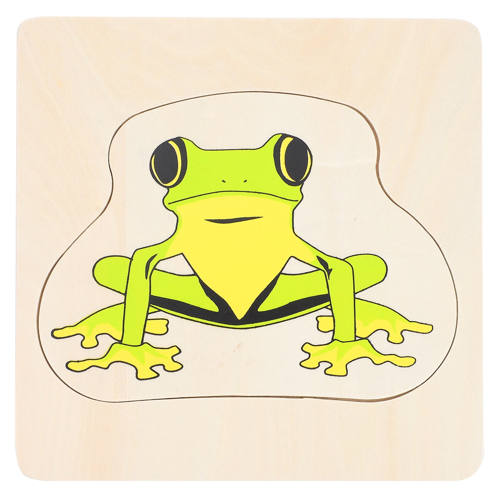 3 Sets 3d Puzzles for Toy Children Growing up Jigsaw Cartoon Frog ...