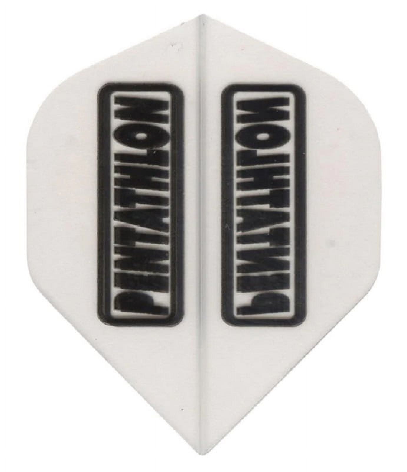 3 Sets (9 Flights) Pentathlon CLEAR Standard Ex-Tough Dart Flights ...