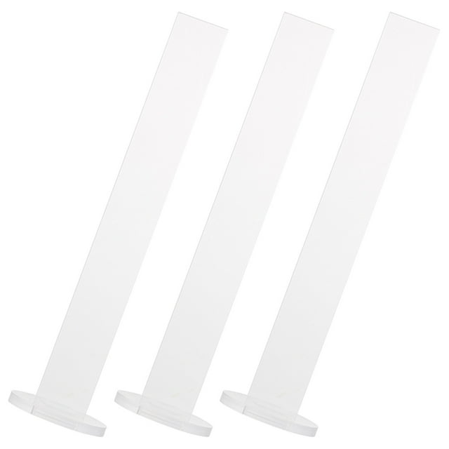 3 Sets Acrylic Tape Riser Display Stand Tape Rack Holder Acrylic Tape ...