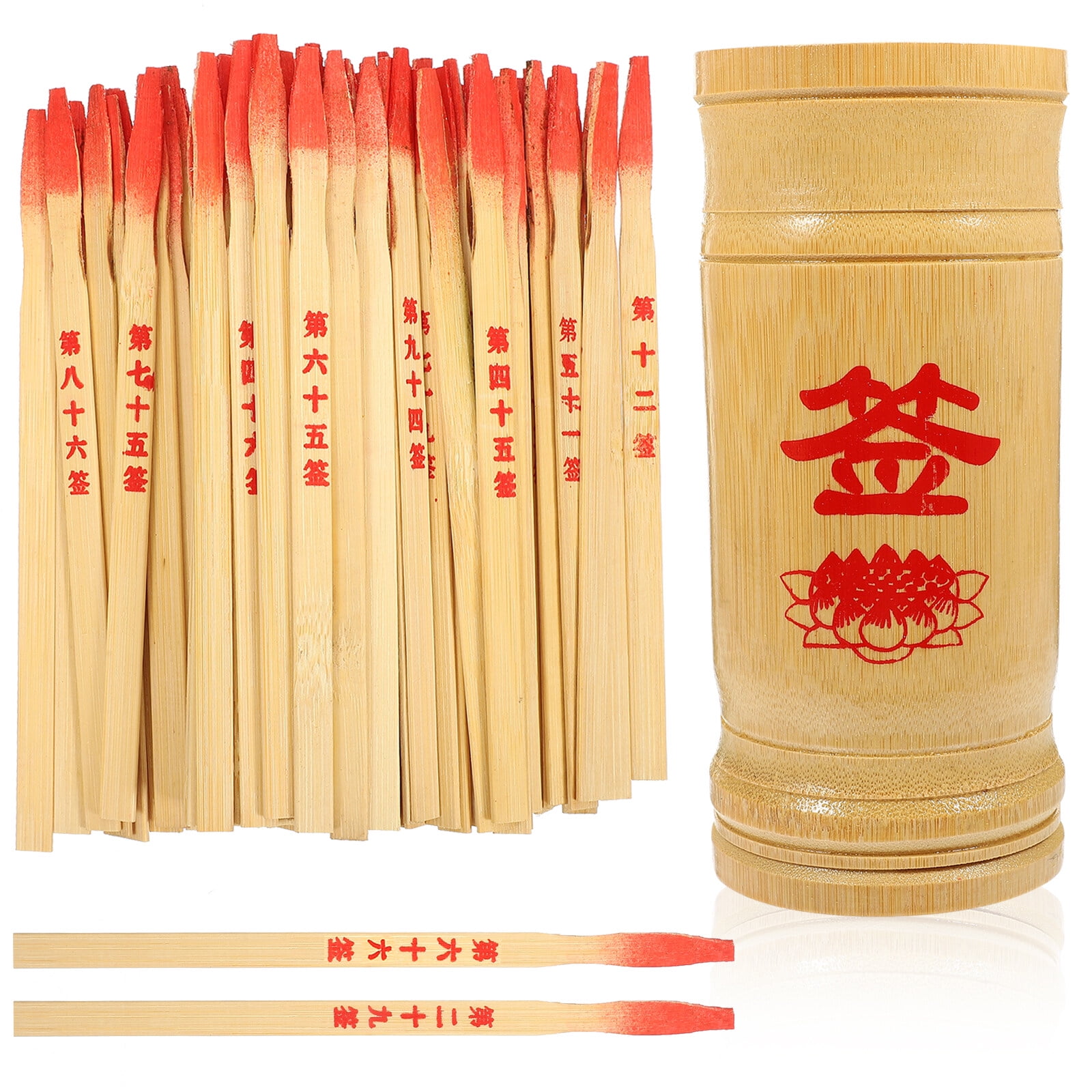 3 Sets Bamboo Stick Divination Stick Divination Game Sticks Divination ...