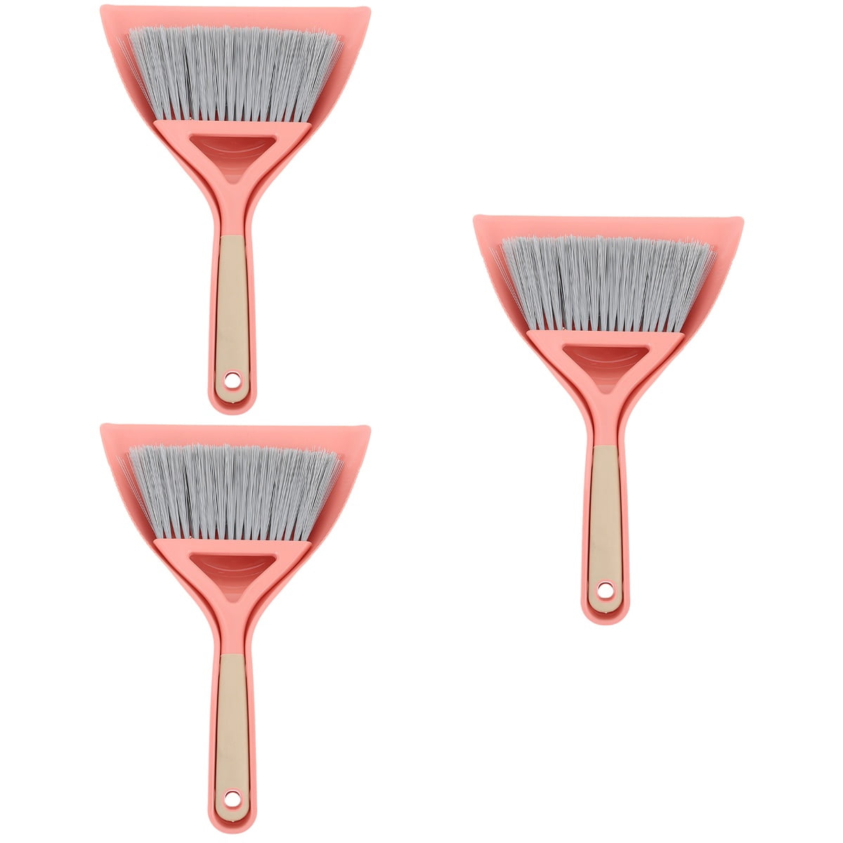 REOFLYUP Mini Broom And Dustpan Set Pink 3 Sets 12.2x8.3in - Walmart.com