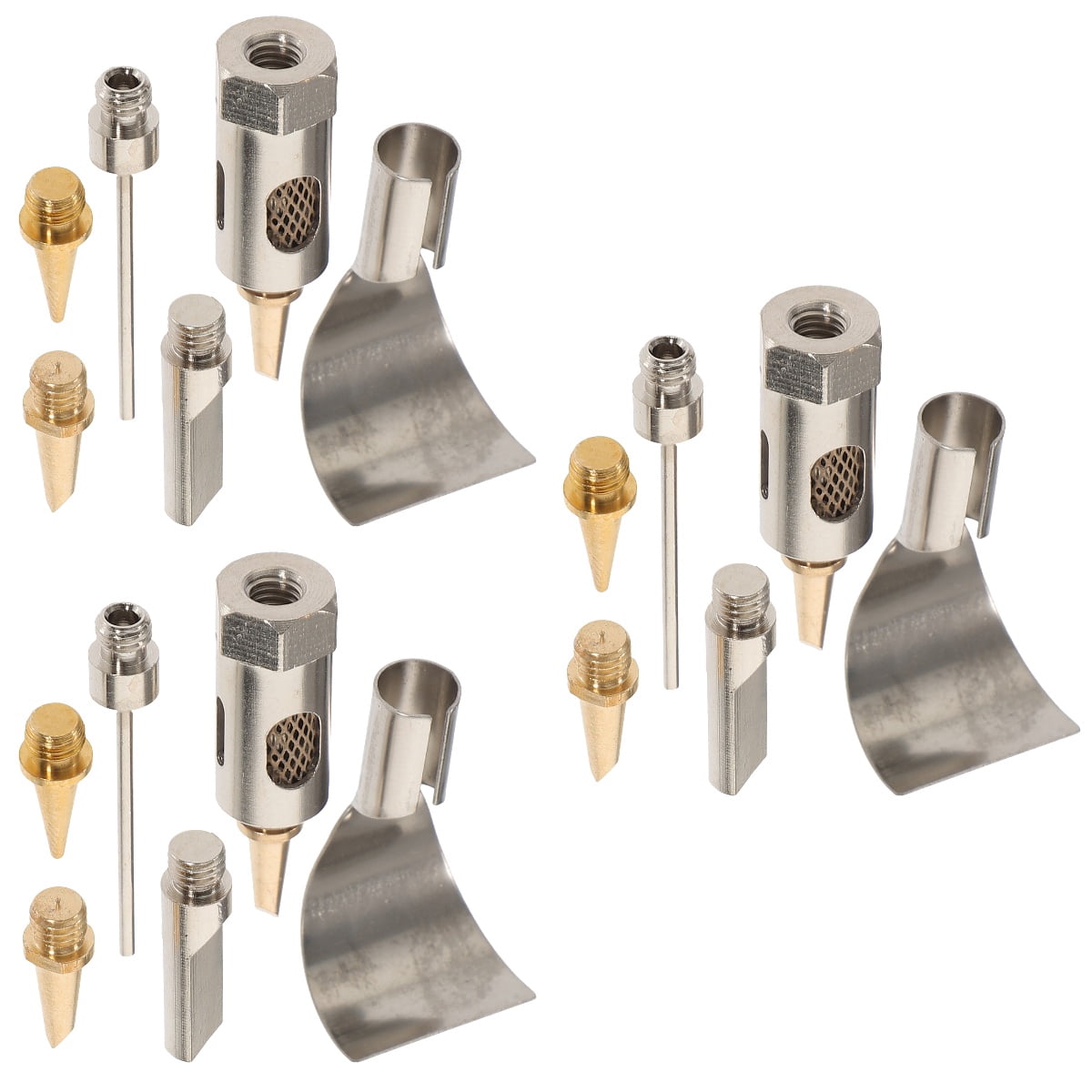 3 Sets Butane Torch Head Assortment Soldering Iron Tip Gas Soldering ...