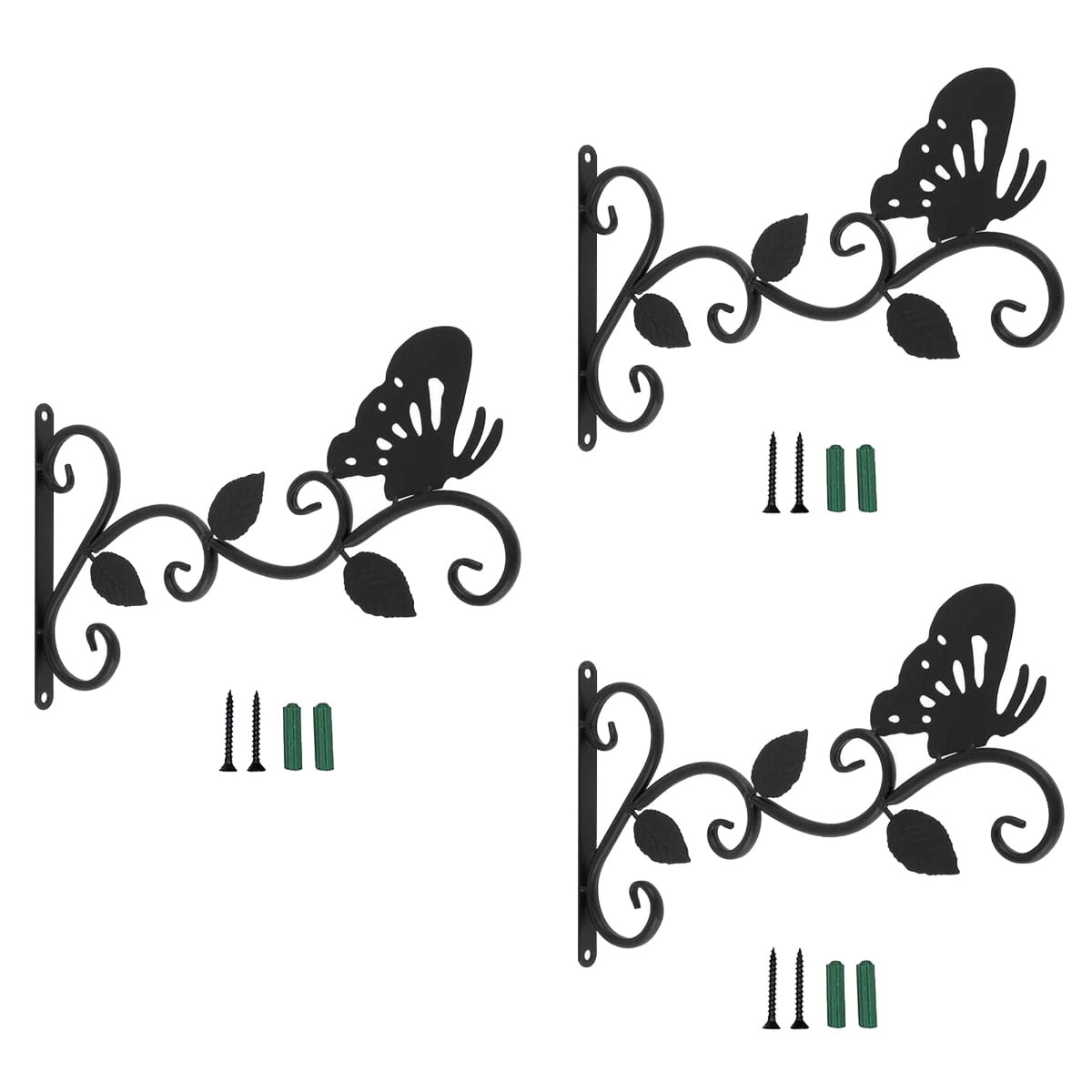 3 Sets Butterfly Hanging Bracket Hook Lantern Hanger 30.00X20.00X1.00CM - Walmart.com