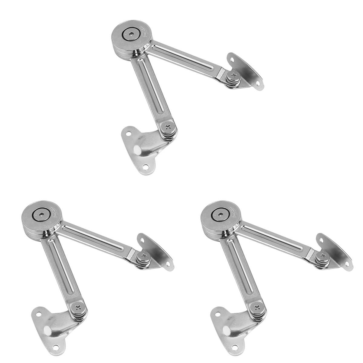 3 Sets Cabinet Door Rod Chest Hinges Hinge for Toy Chest Close Cabinet ...