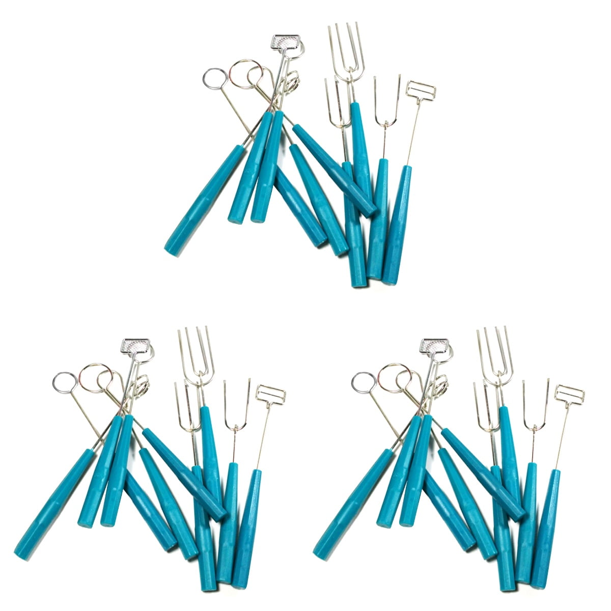 3 Sets Cake Decorations Baking Gadget Forks Kitchenware Candy Chocolate ...