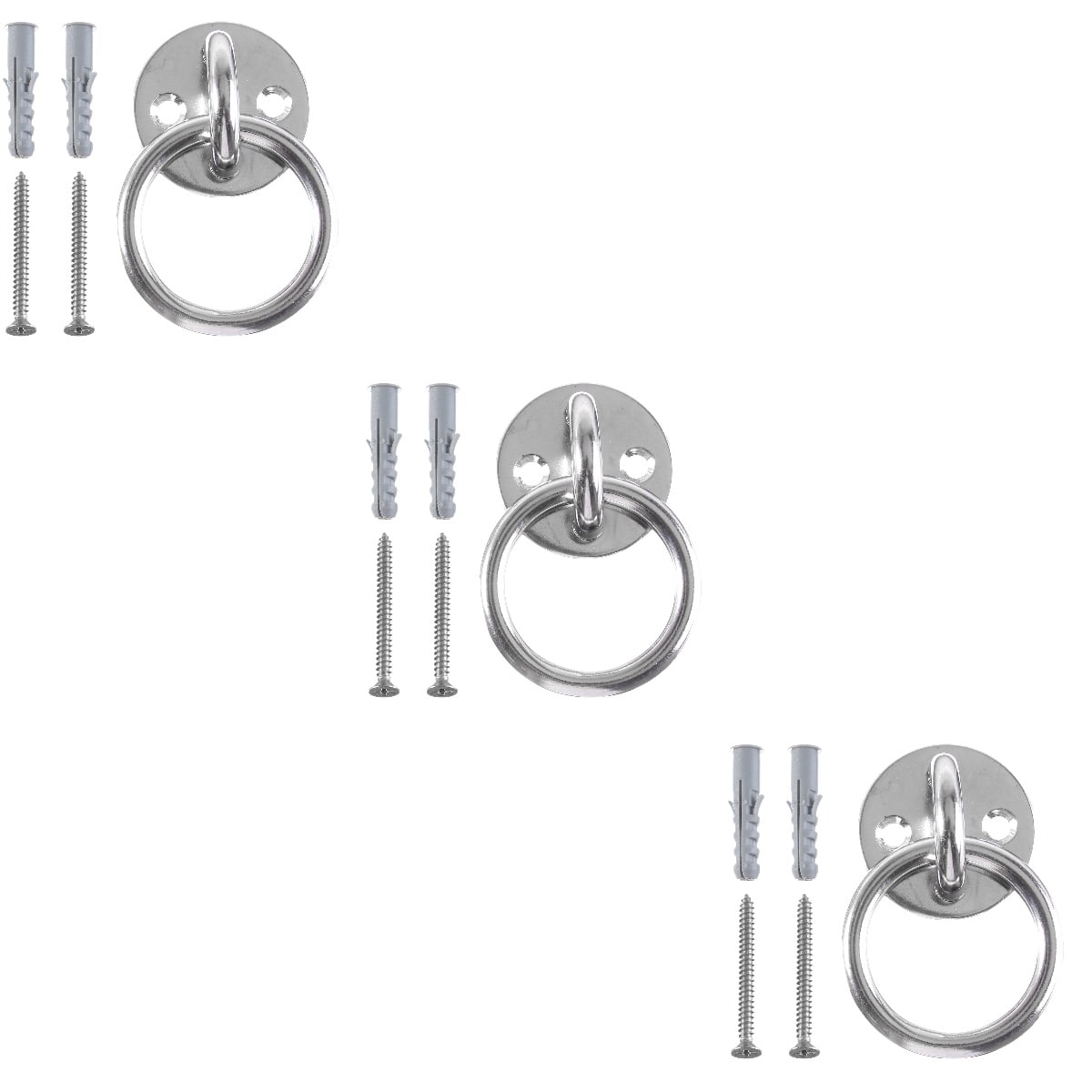 3 Sets Ceiling Anchor Hook Heavy Duty Hangers for Clothes - Walmart.com