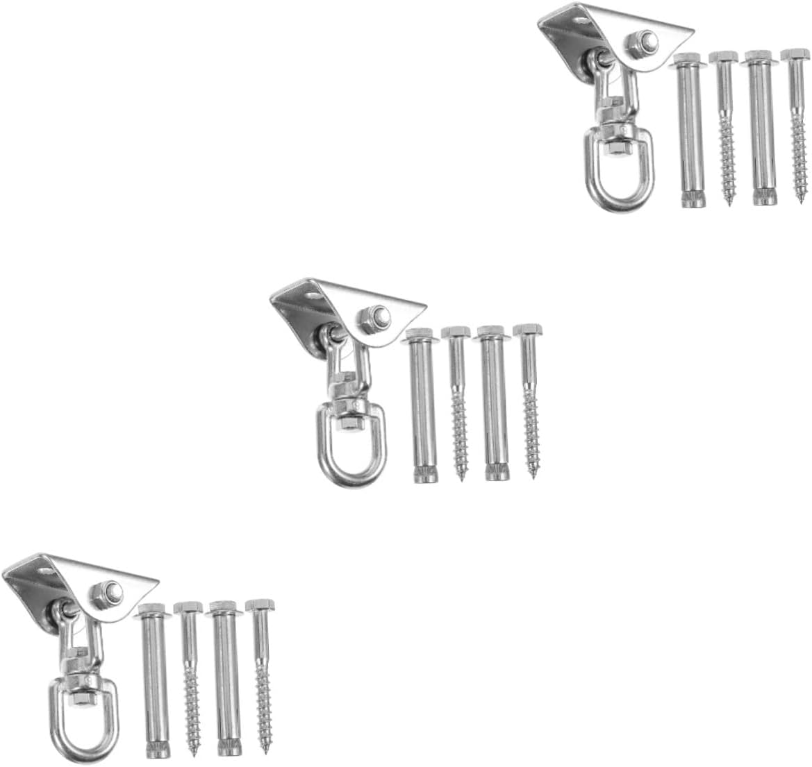 3 Sets Chair Swing Accessories Sturdy Cg Hook Hanging Fixing Hook Cg ...