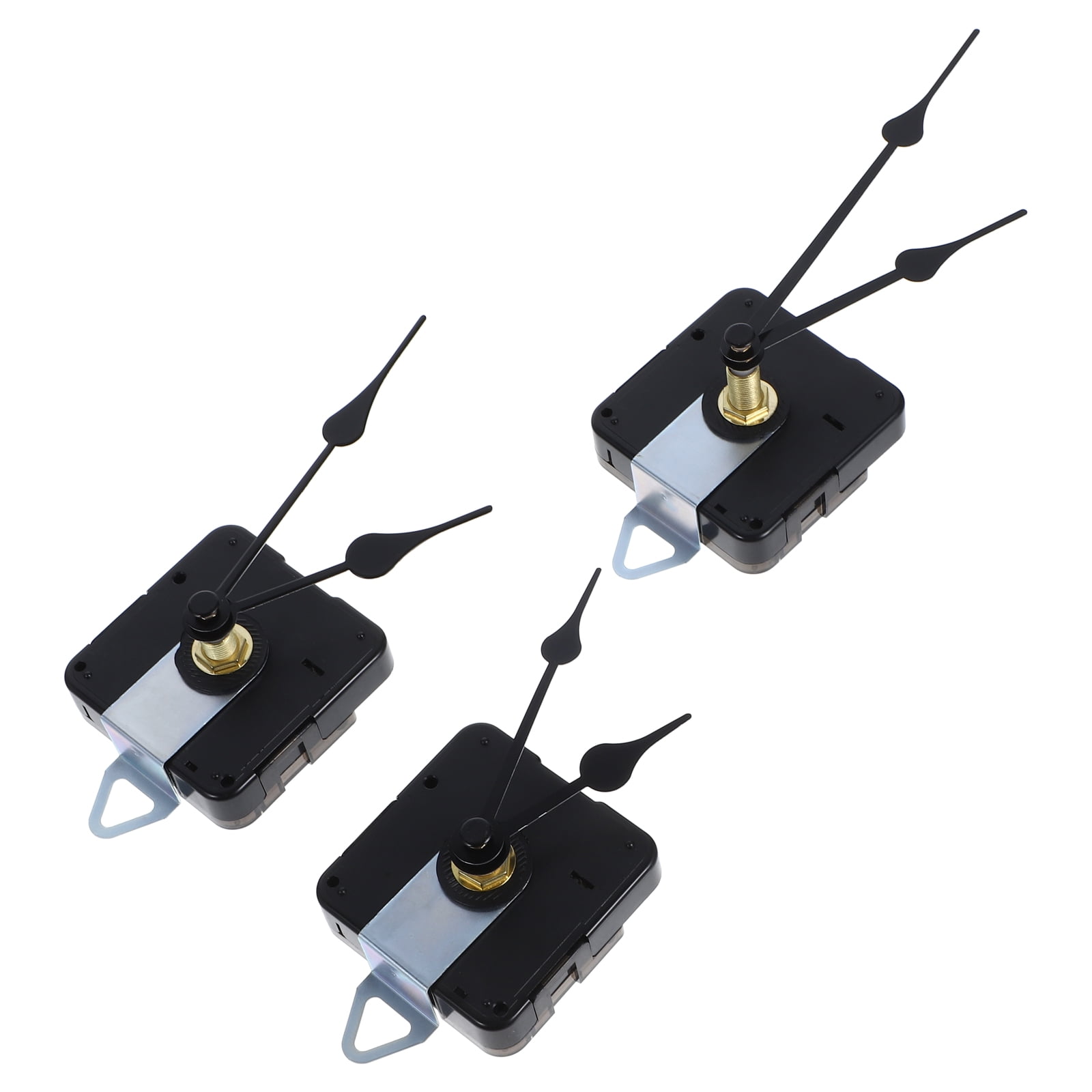 3 Sets Clock Movement Motors Replacement Repair Clocks Black - Walmart.com