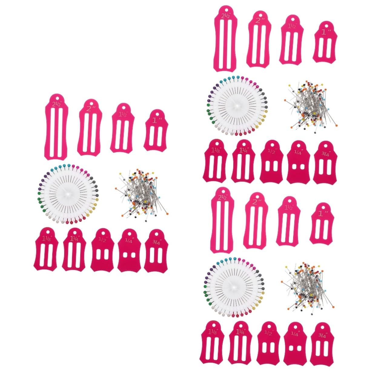 3 Sets Clothing Tailoring Set Pearl Folding Tailor Boutonniere Pin ...