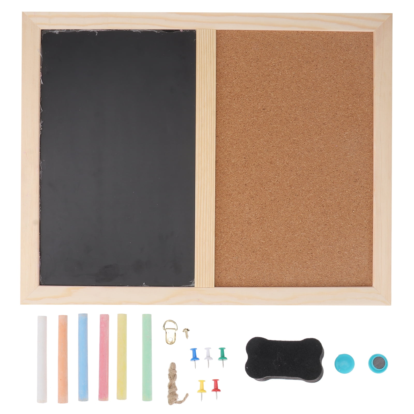 3 Sets Cork Board Practical Bulletin Board Hanging Pin Board for Home ...