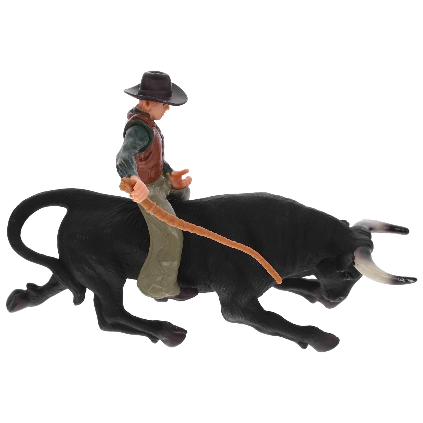 3 Sets Cowboy Action Figure Figures Toys Simulation - Walmart.com