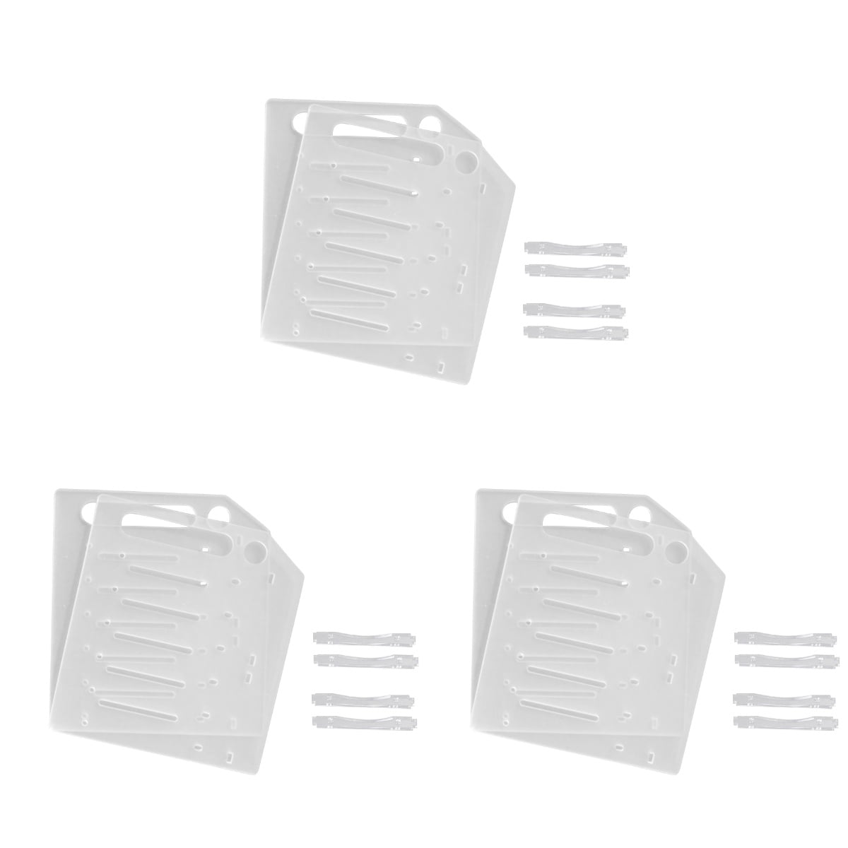 3 Sets DIY Hard Disk Rack Drive Storage USB Stick SSD External ...