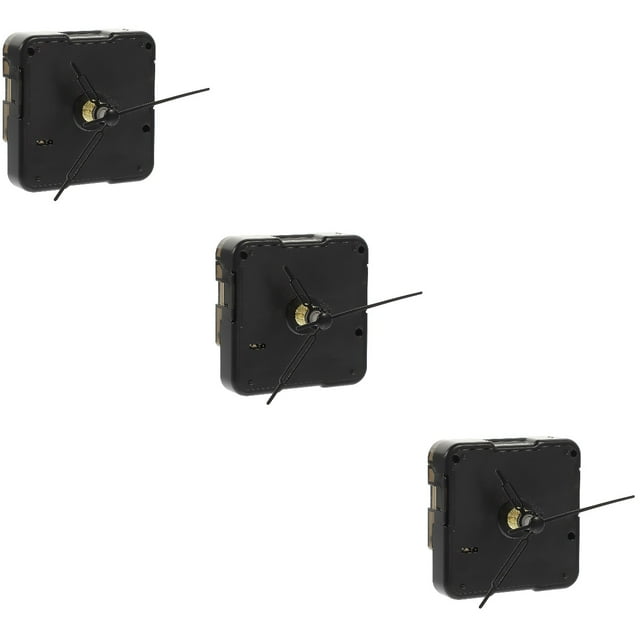 3 Sets DIY Silent Wall Clock Movement Clocks Mechanism Kit Repair Parts ...