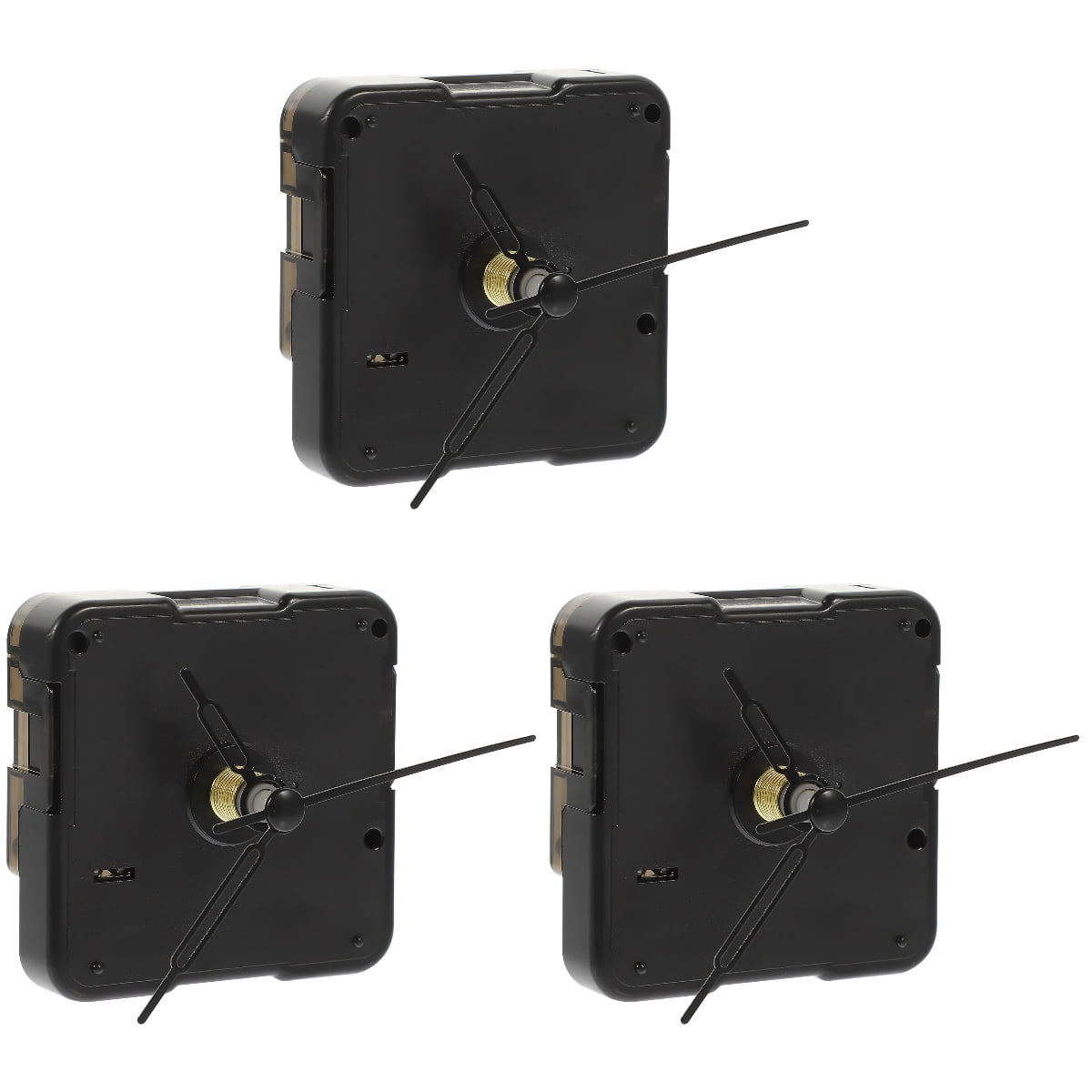 3 Sets DIY Silent Wall Clock Movement Mechanism Repair Parts Clocks ...