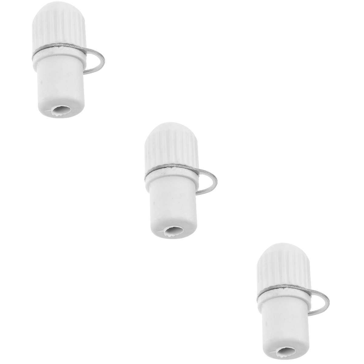 3 Sets Flag Fasteners Flag Pole Ring Flag Pole Plug Flag Mounting Snap ...