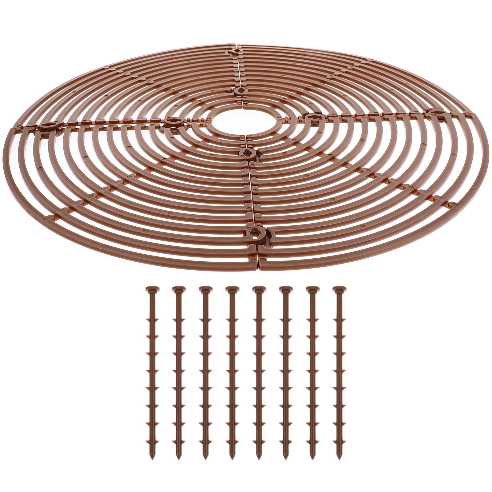 3 Sets Flower Pot Grids Plant Pot Soil Protectors Guard Plant Pot Grid ...