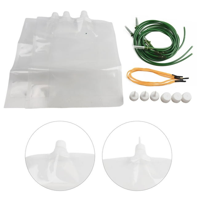 3 Sets Gardening Infusion Bag Iv Saline Bags Dripping Water drip ...