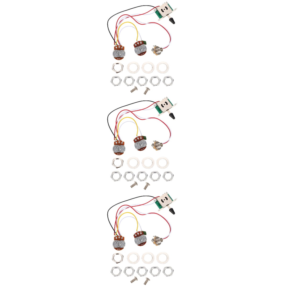 3 Sets Guitar Picks Electric Guitar Circuit Portable Guitar Accessory 4 ...