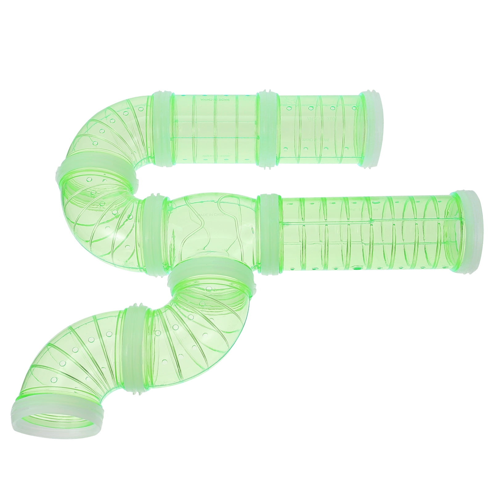 3 Sets Hamster Cage Tube Dog Tubes and Tunnels Travel Green - Walmart.com