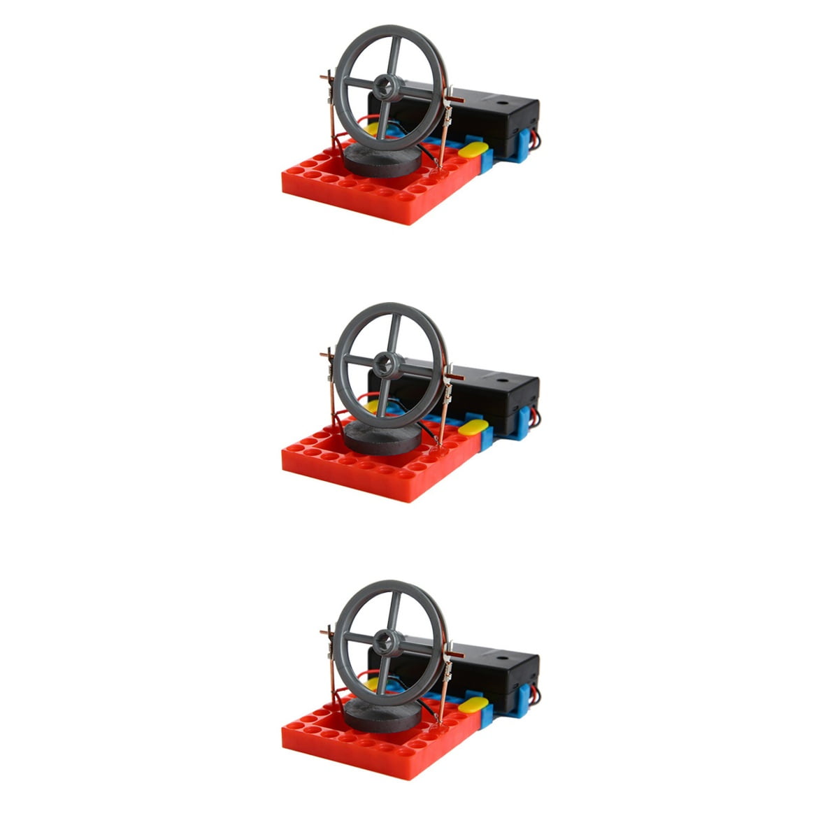3 Sets Homemade Electric Motor Children DIY Electromotor Toys Childrens ...