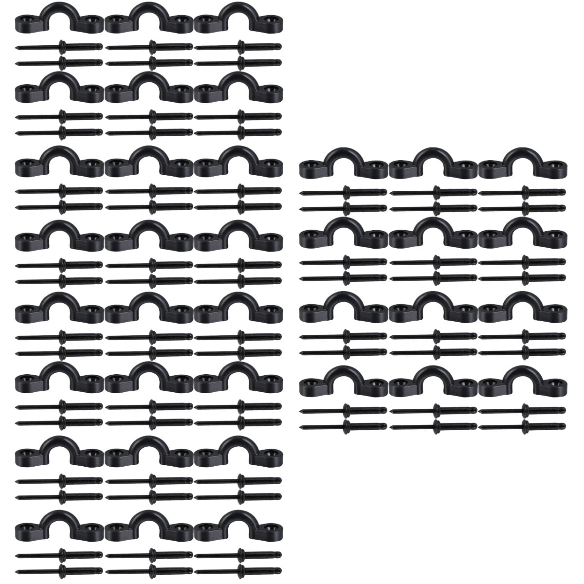 3 Sets Kayak Handle Buckle Suit Yacht Winding Rope Rivet Rowboat ...
