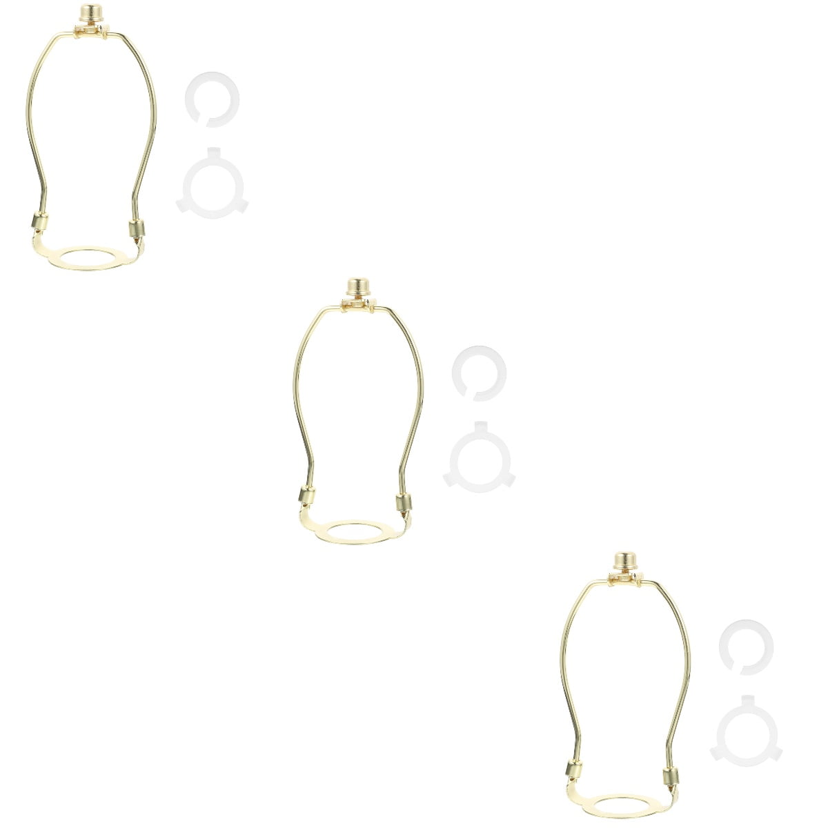 3 Sets Lamp Shade Harps Lampshade Holder with Accessories Lamp Bracket ...