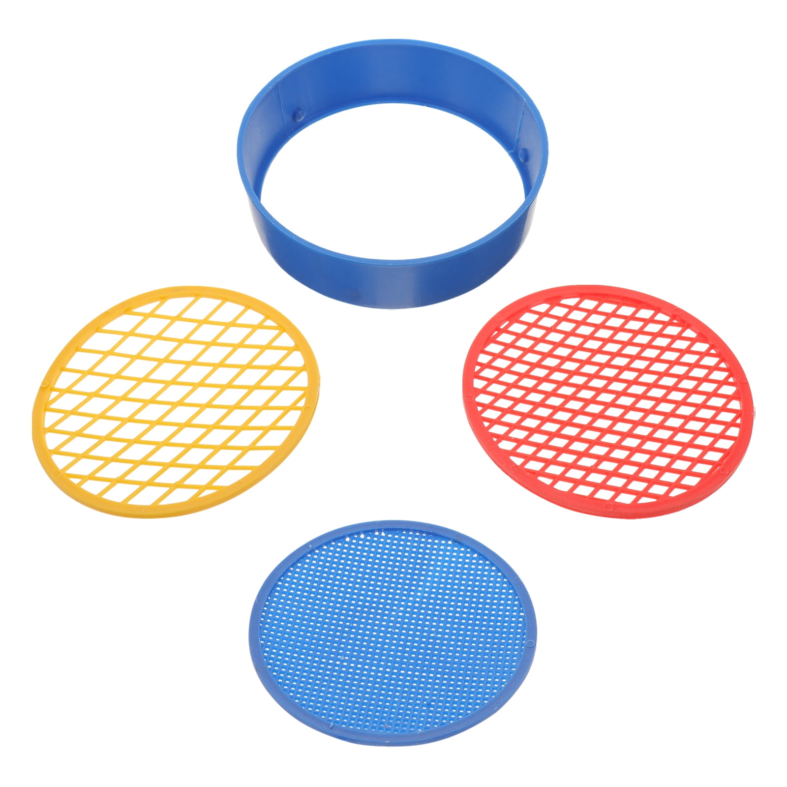 3 Sets Large Soil Sifter Buckets for Kids - Sieve Tools for Effective ...