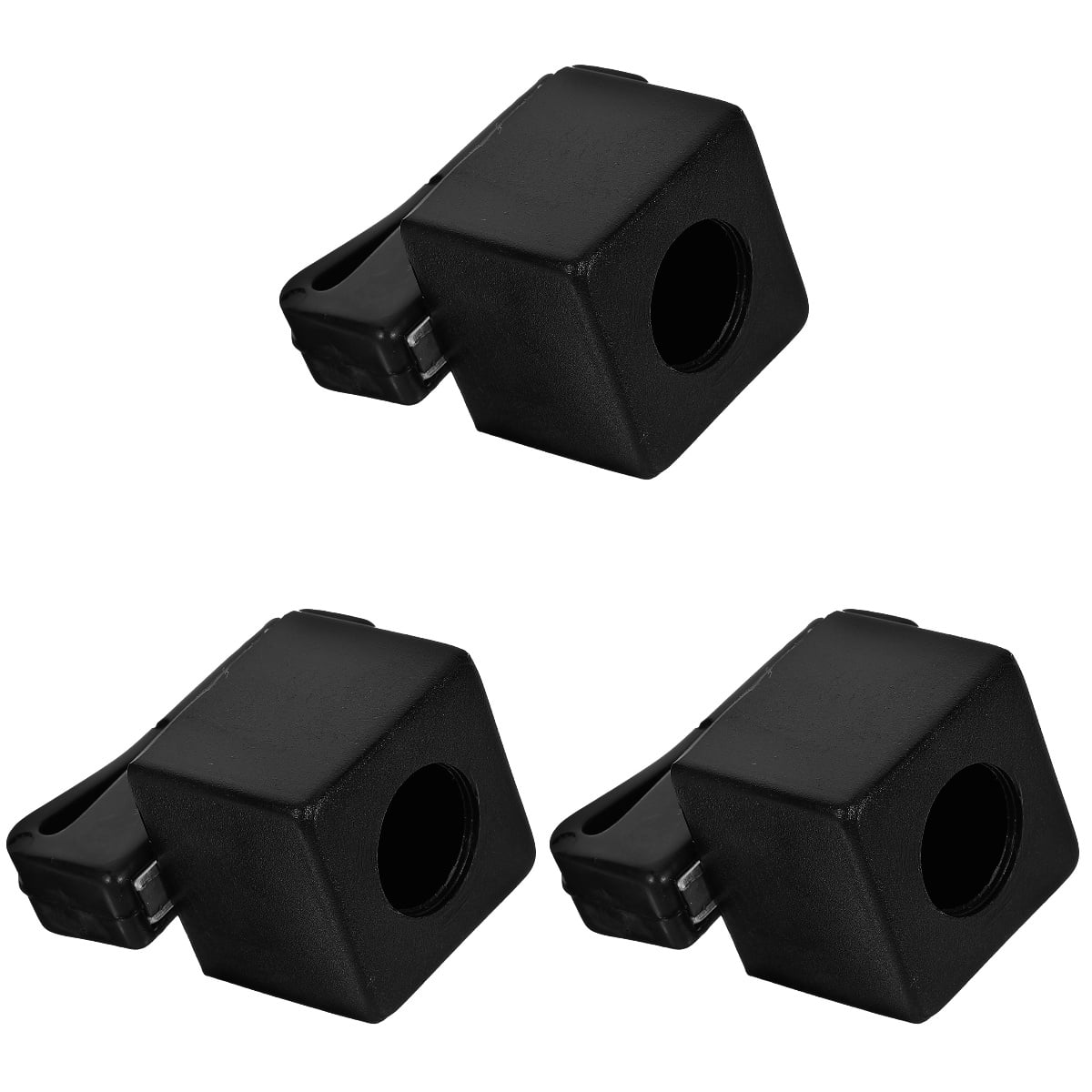3 Sets Magnetic Pool Chalk Holder Professional Snooker Pool Chalk Clamp ...