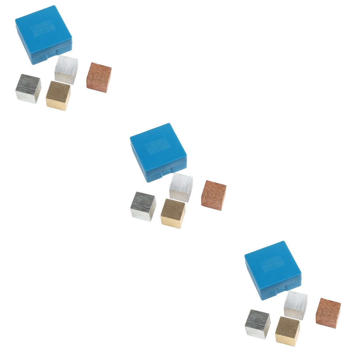 3 Sets Material Density Equipment The Tools Kids Playsets Iron Aluminum ...