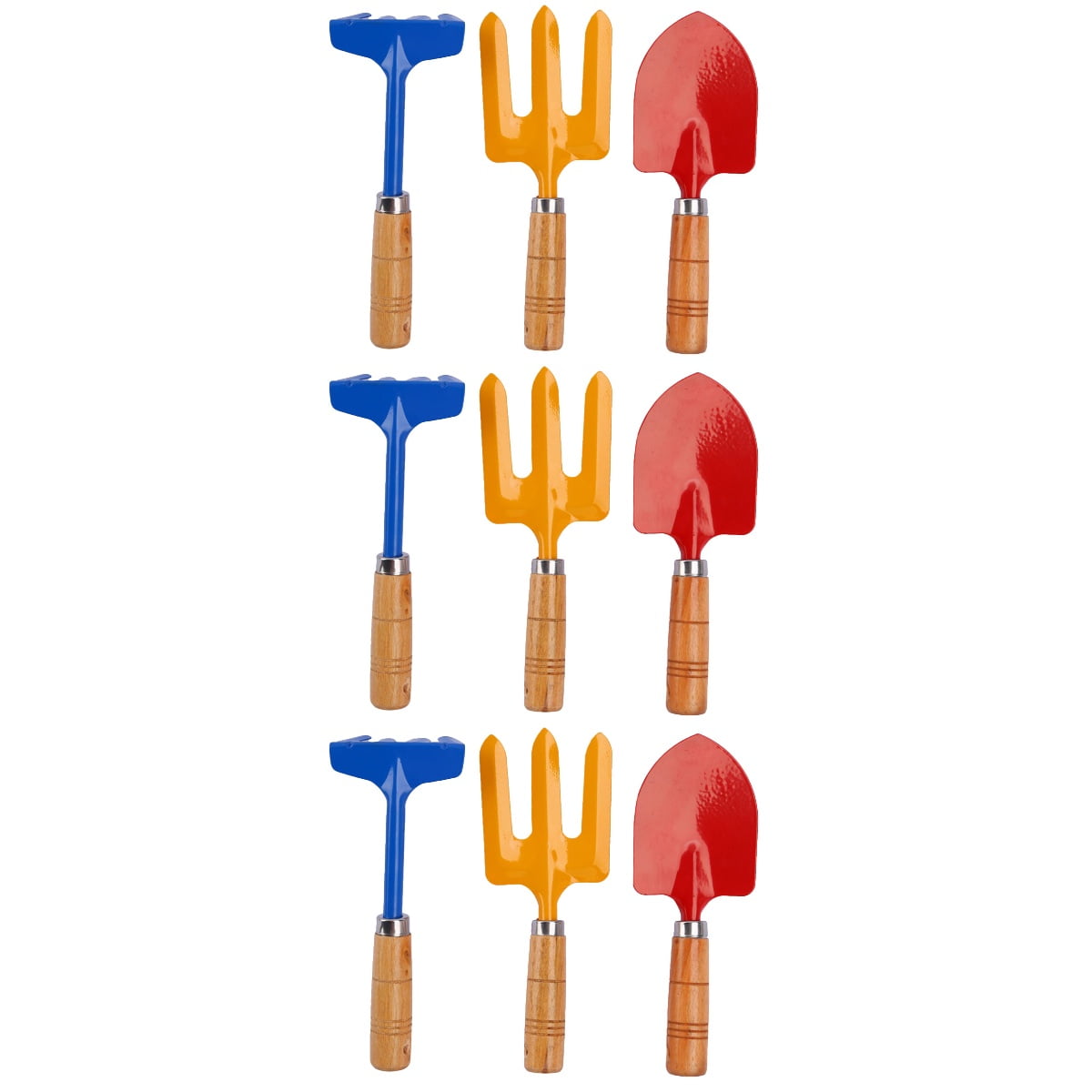3 Sets Metal Sand Shovels Colorful Reusable Shovels Metal Digging ...
