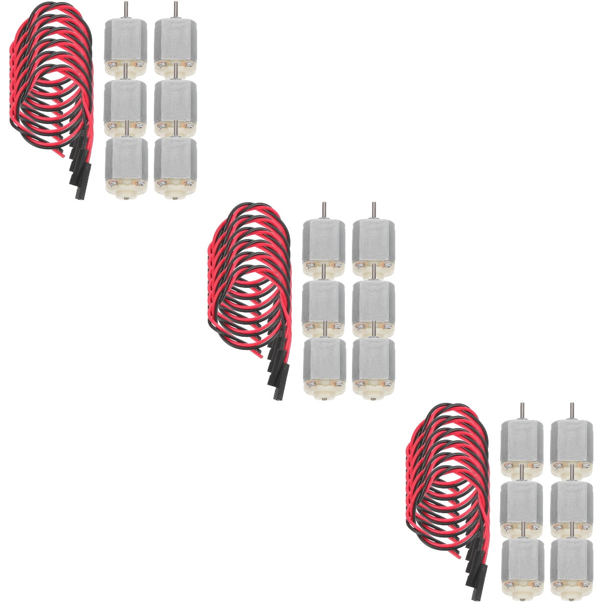 3 Sets Micro Motor Kit 130 DC Small Electric Hobby Child - Walmart.com