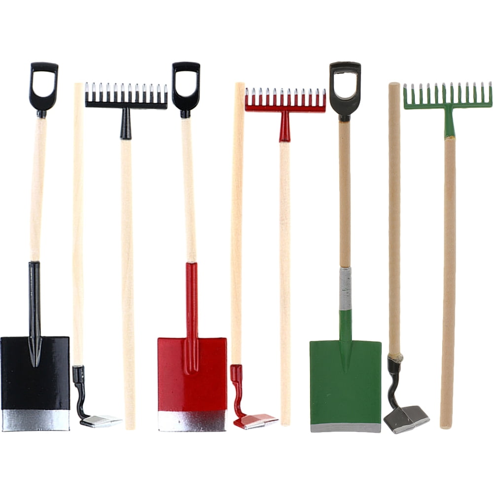 3 Sets Miniature Garden Farming Tools Miniature House Decor Miniature ...