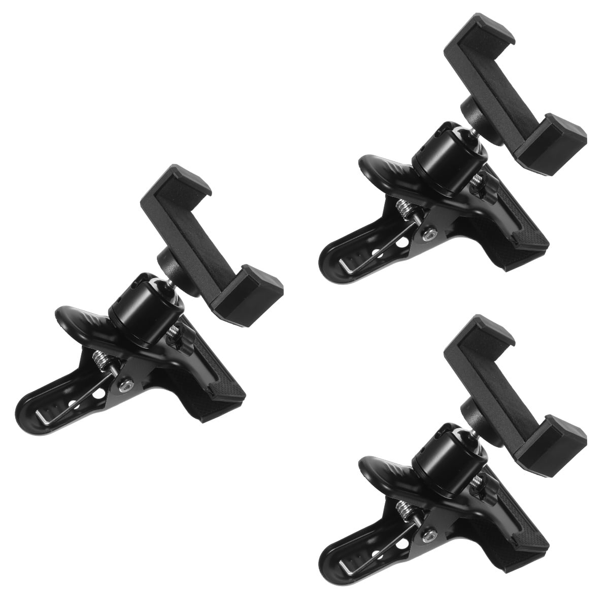 3 Sets Phone Stand Rack Capo Electric Guitar Tablet Travel Black ...