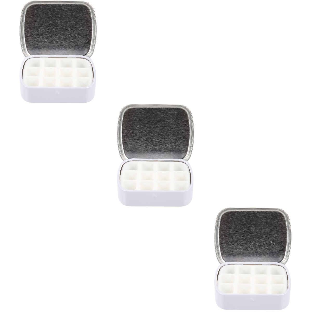 3 Sets Pigment Box Watercolor Paint Painting Case DIY Pigment Case ...