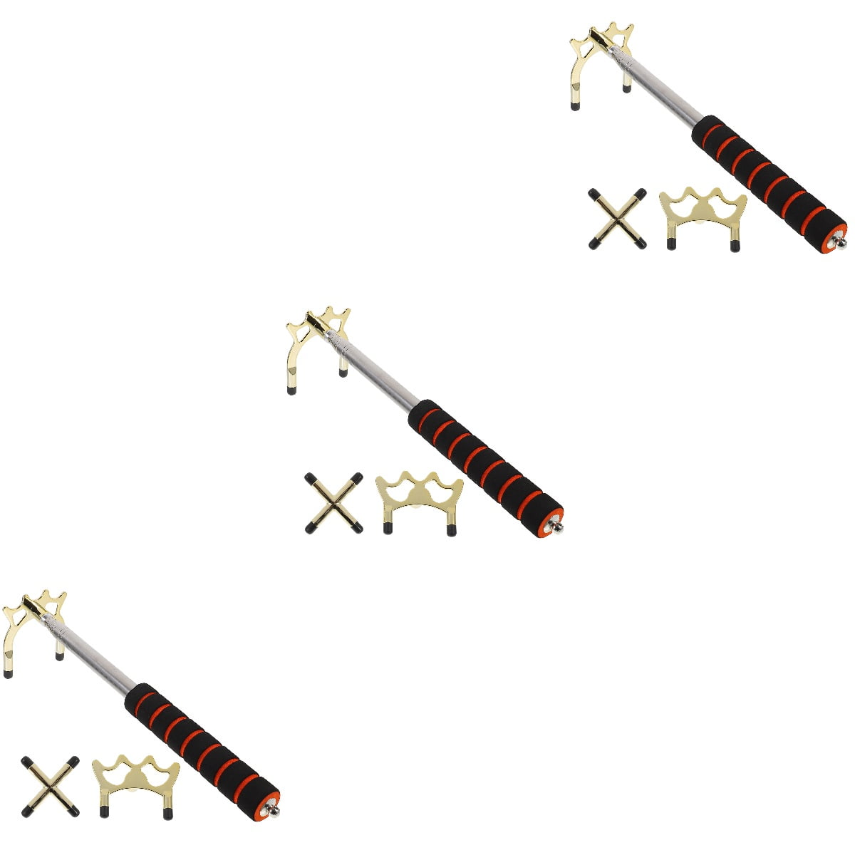 3 Sets Pool Stick Holder for Table Skimmer Net Billiard Cue Bridge ...