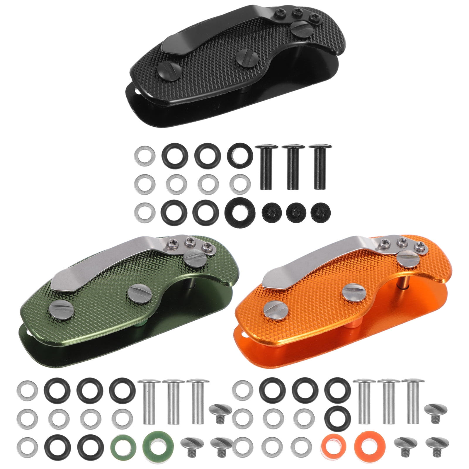 3 Sets Outdoor Aluminum Alloy Key Organizer Single Open Outdoor Key ...
