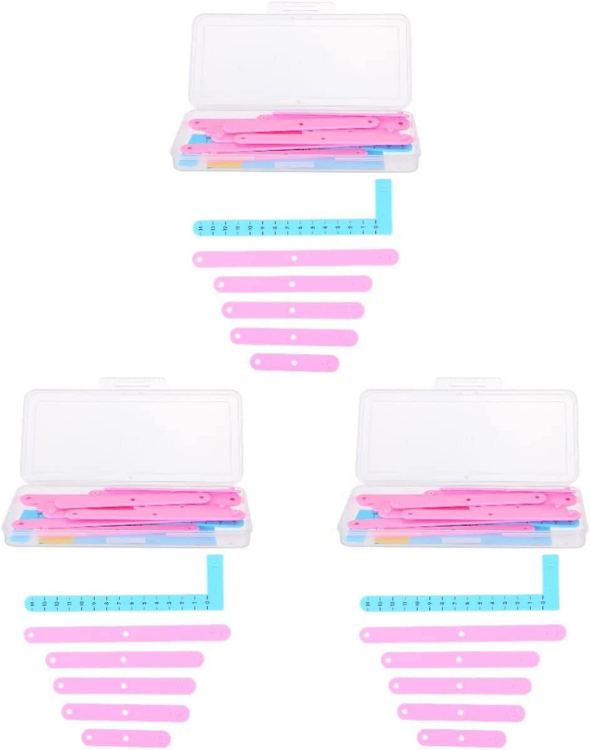 3 Sets Rods Montessori Shapes Teaching Math Measurement Manipulatives ...