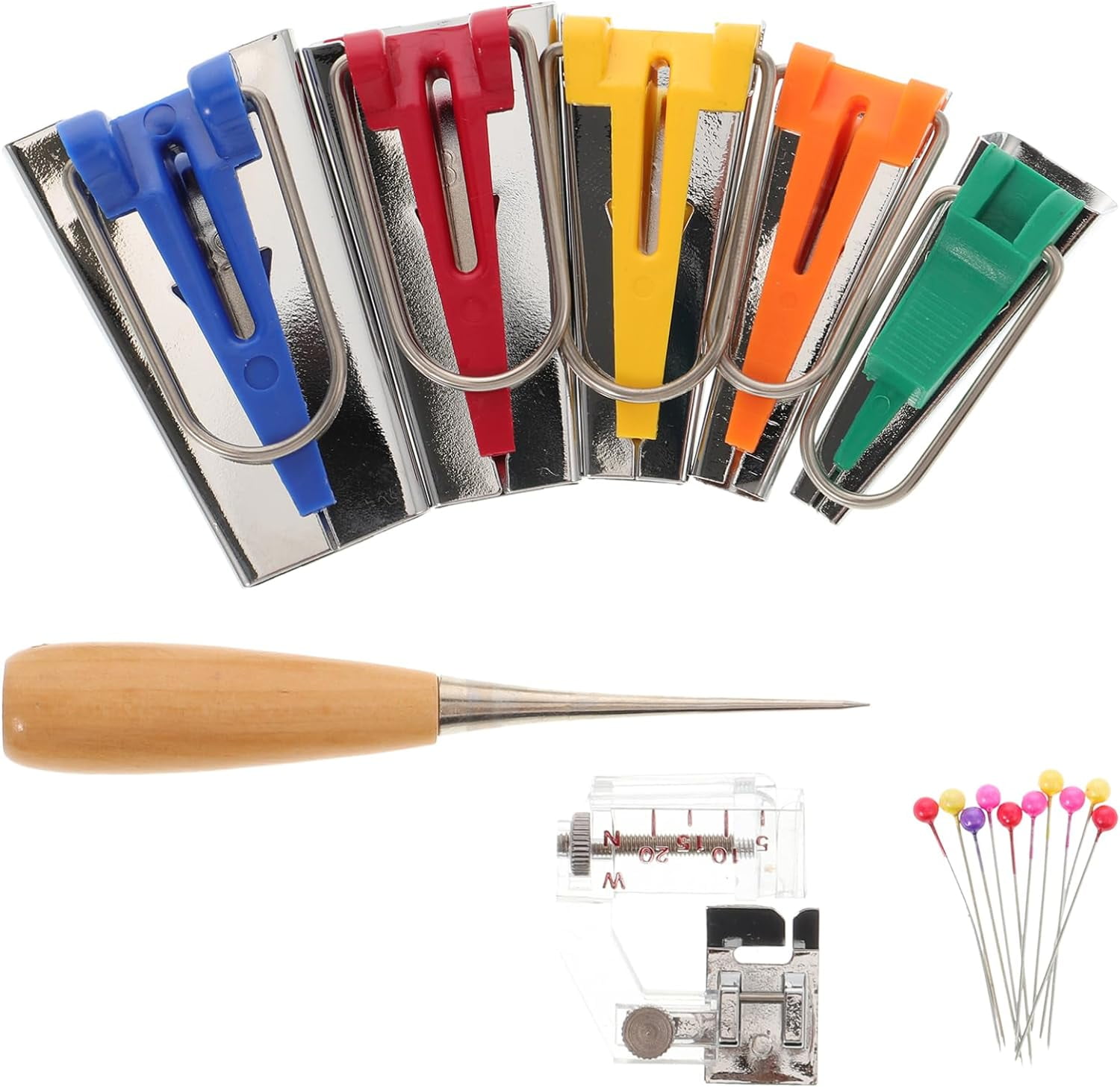 3 Sets Sewing Binder Maker Edging Tape Bias Binding Tape Maker Adhesive ...